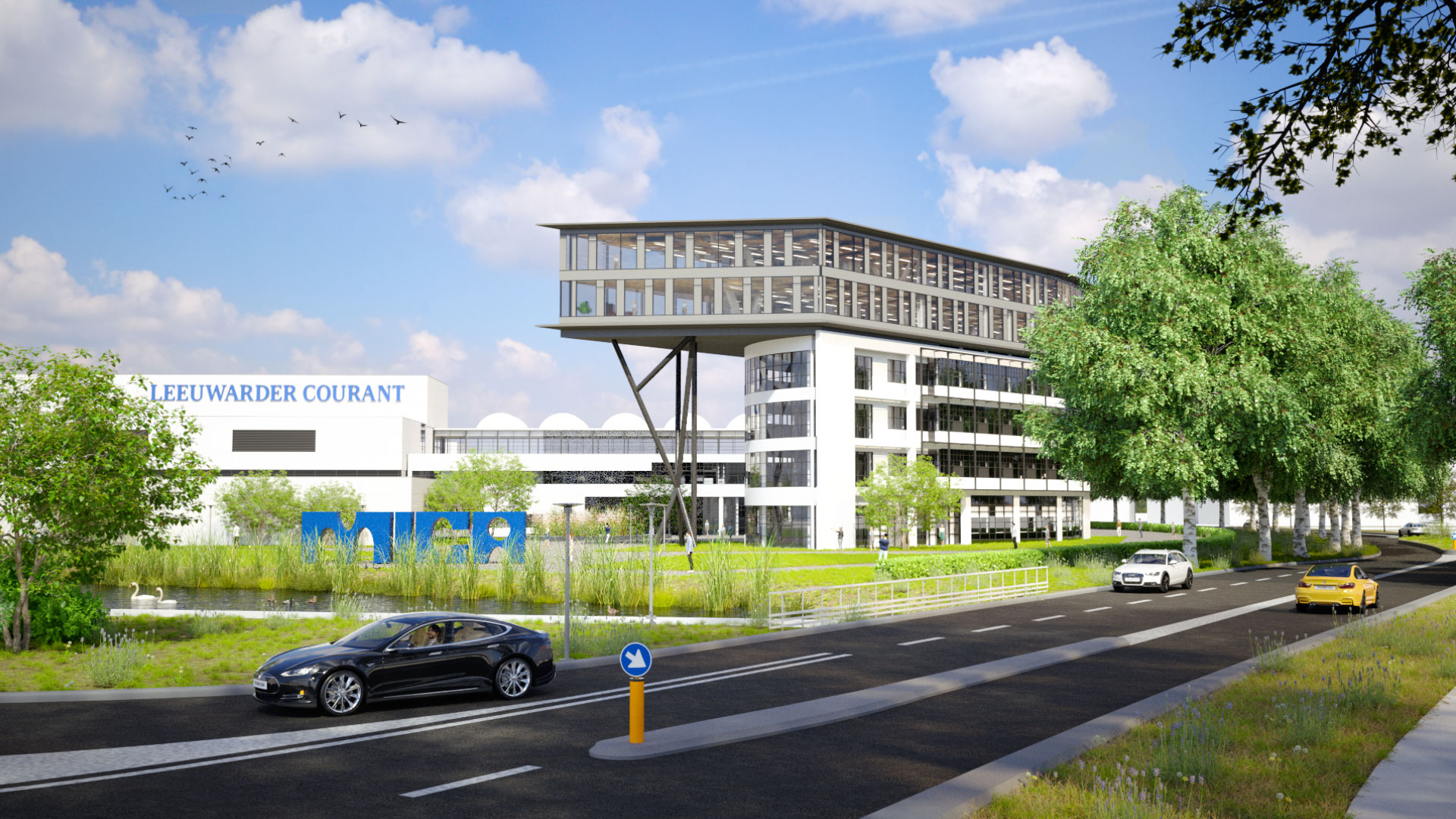 1e fase Media en Innovatie Campus in Leeuwarden (MICA) gereed voor ...